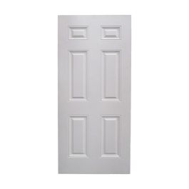 Oran 6-Panel Steel Door 32 In Right Hand