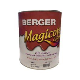 Berger Paints Magic Oil Gloss 1 Gl Wht
