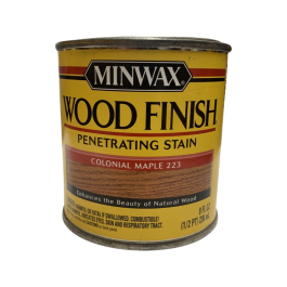 Minwax Wood Stain 1/2 Pt Colonial Maple