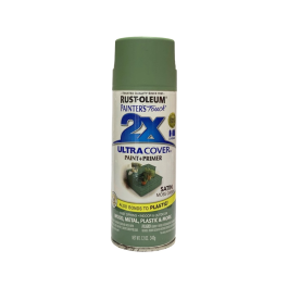Rust-Oleum Satin Spray Paint 12 Oz Moss Grn