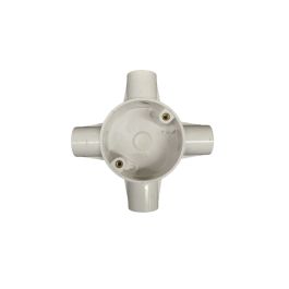 4-Way Intersection Electrical Box 20 Mm