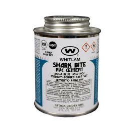 Whitlam Shark Bite Pvc Cement 8 Oz