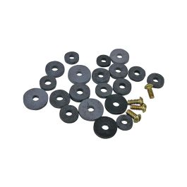 Flat Rubber Washer Kit 24 Piece