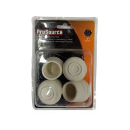 Rubber Leg Tip 1 In Wht 4 Pk