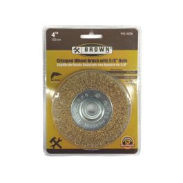 Rotary Wire Wheel 4 In X 9 Mm Brn