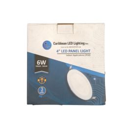 6W 3000K Led Panel Light 4 In