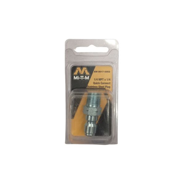 Male To Male Pressure Washer Plug 1-4 In